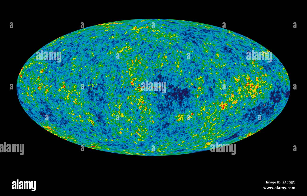 Cosmic microwave background. WMAP (Wilkinson Microwave Anisotropy Probe ...