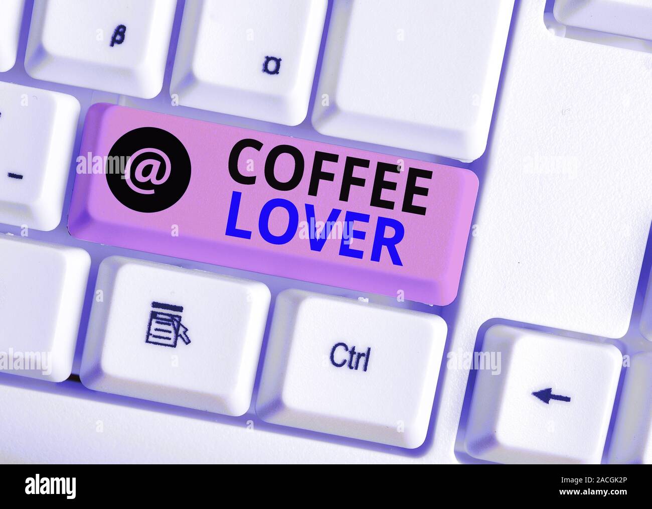 Word writing text Coffee Lover. Business photo showcasing a ...