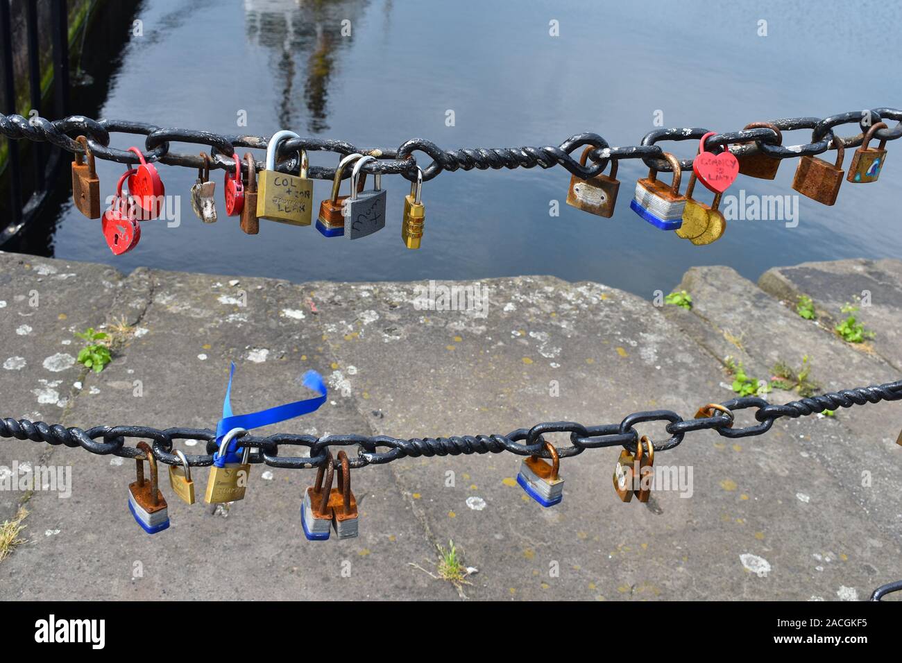 The romantic European tradition of declaring love for each other by ...