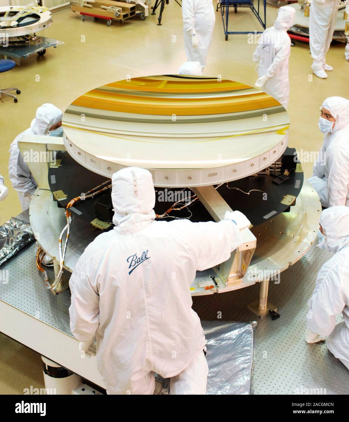 Kepler Mission primary mirror mounting. The primary mirror has a ...