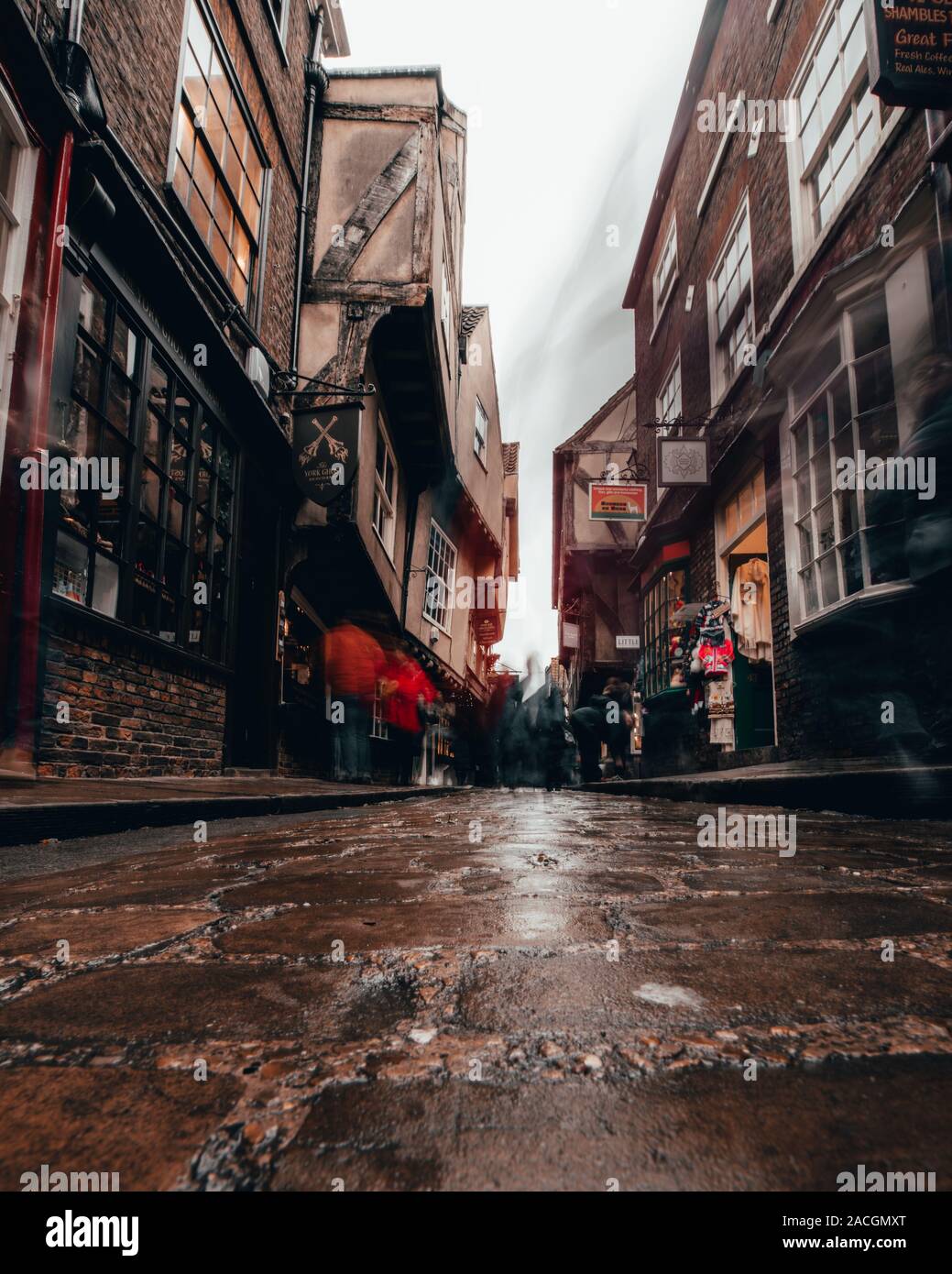 Streets of York Stock Photo - Alamy