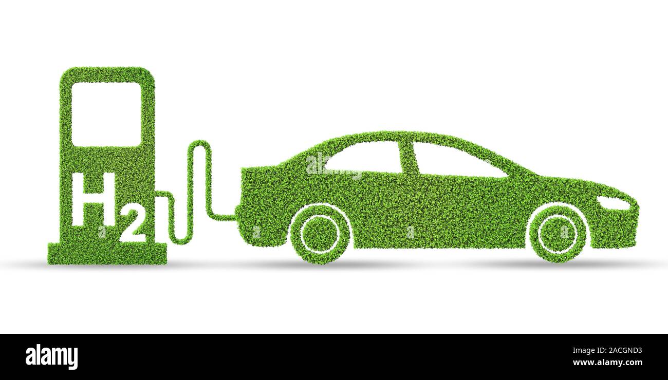 Hydrogen fuel cell engine Cut Out Stock Images & Pictures - Alamy