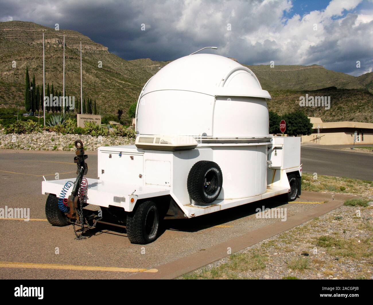 Satellite tracker. This is an exhibit in the John P. Stapp Air and ...