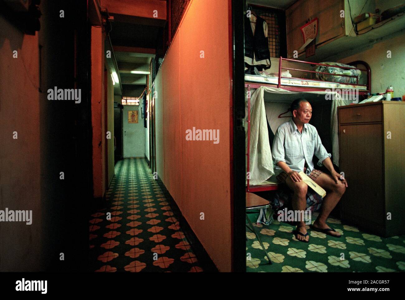 Cell housing, Hong Kong. Cell houses are a type of accommodation that ...