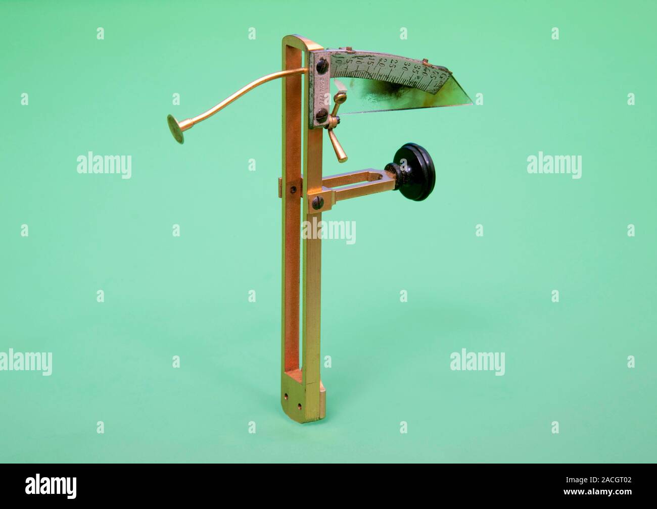 Late 19th century ophthalmoscopy tool. Ophthalmoscopic tools are used ...