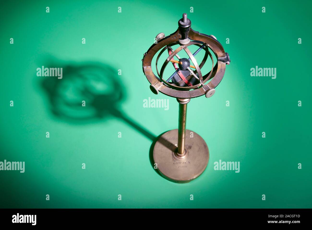 Early 20th century ophthalmology device. Ophthalmology is the study of ...