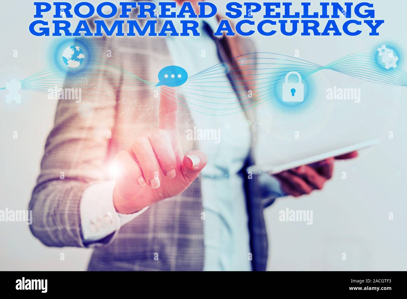 Word writing text Proofread Spelling Grammar Accuracy. Business photo ...