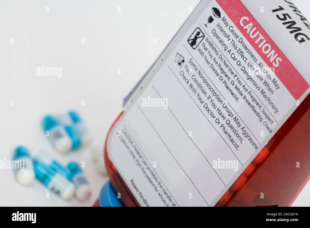 Flurazepam capsules for treating insomnia Stock Photo - Alamy