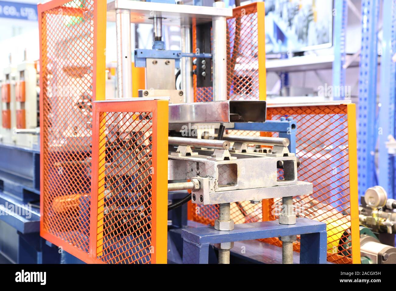 machine safety Guard for cold rolling machine ; protect people from ...