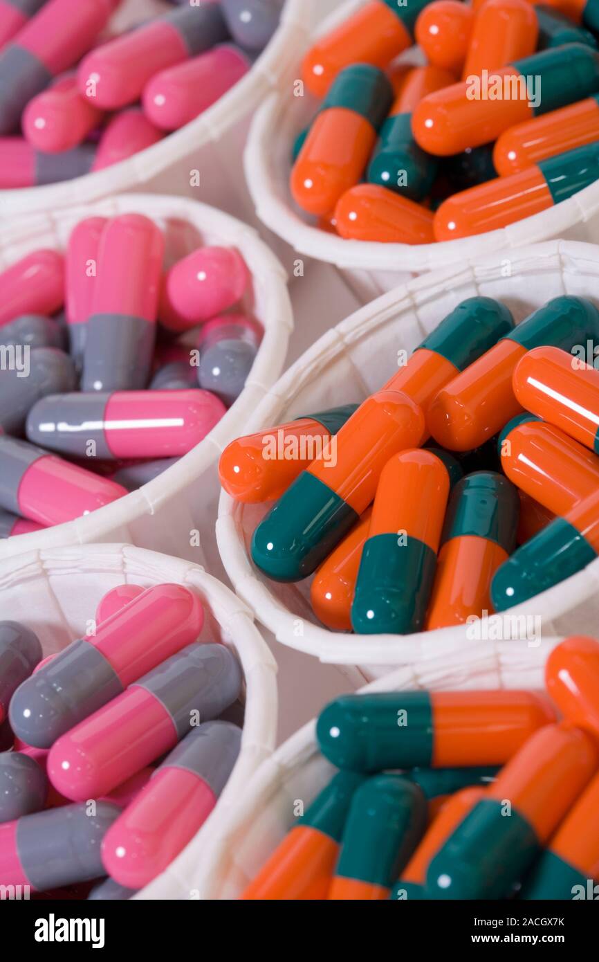 A variety of capsules Stock Photo - Alamy