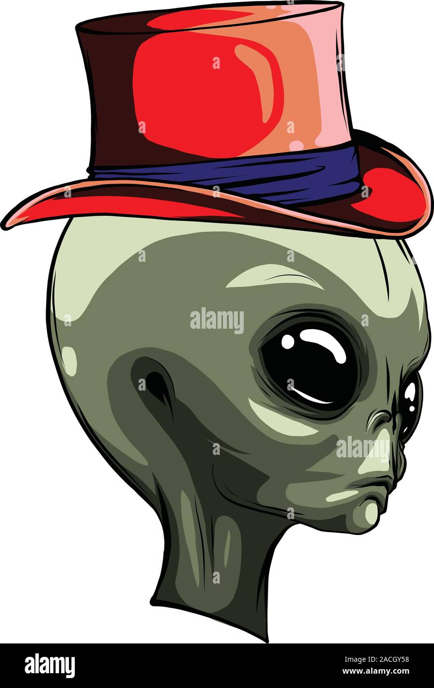 Realistic alien hi-res stock photography and images - Alamy