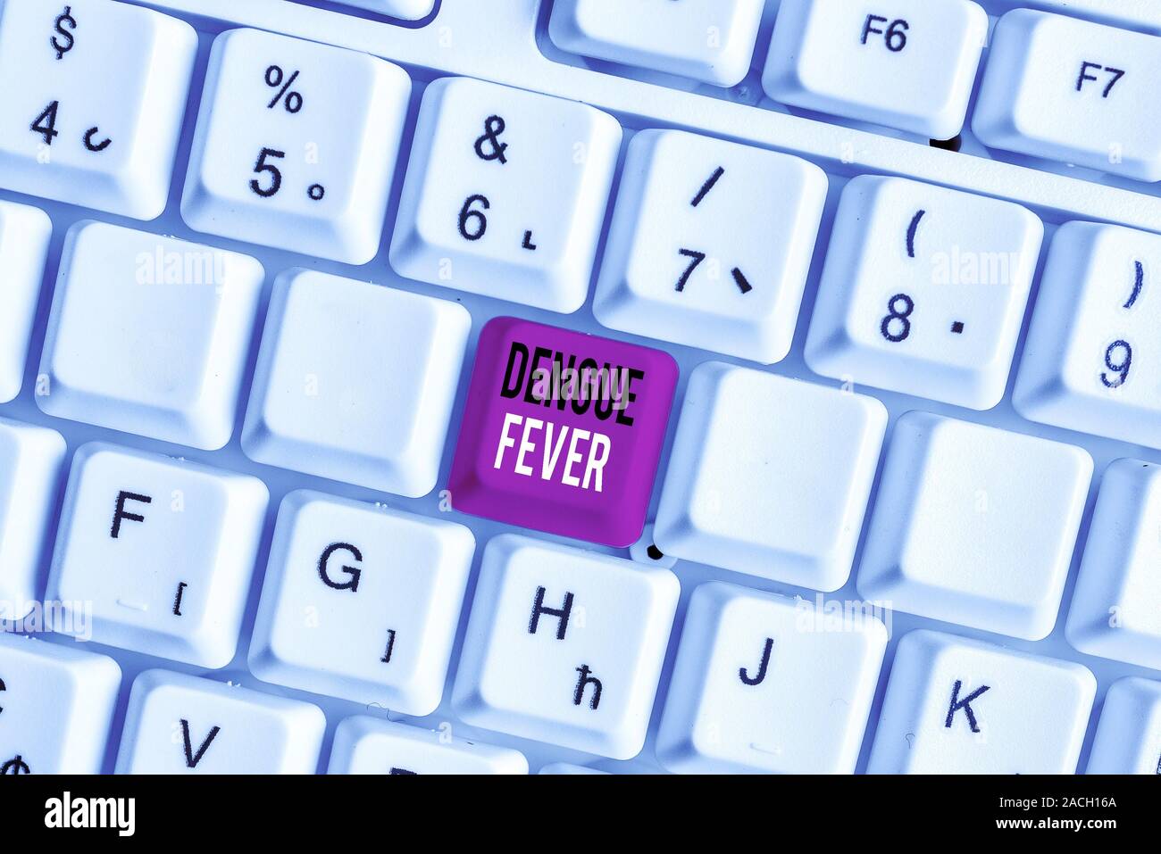 Handwriting text writing Dengue Fever. Conceptual photo infectious ...