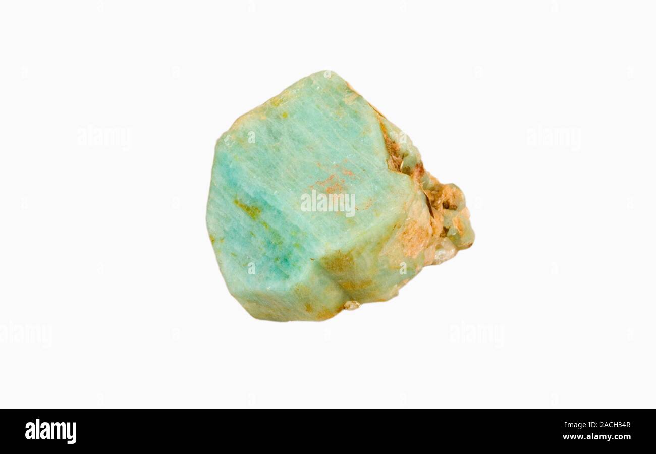 Amazon Stone or Amazonite is a green variety of Microcline Feldspar ...