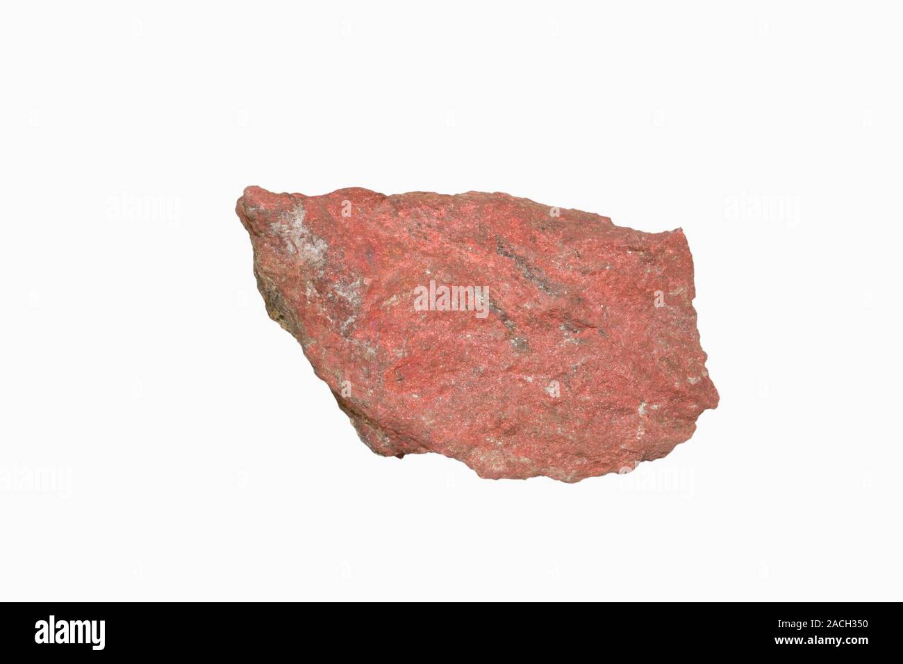 Cinnabar, an ore of Mercury Stock Photo - Alamy