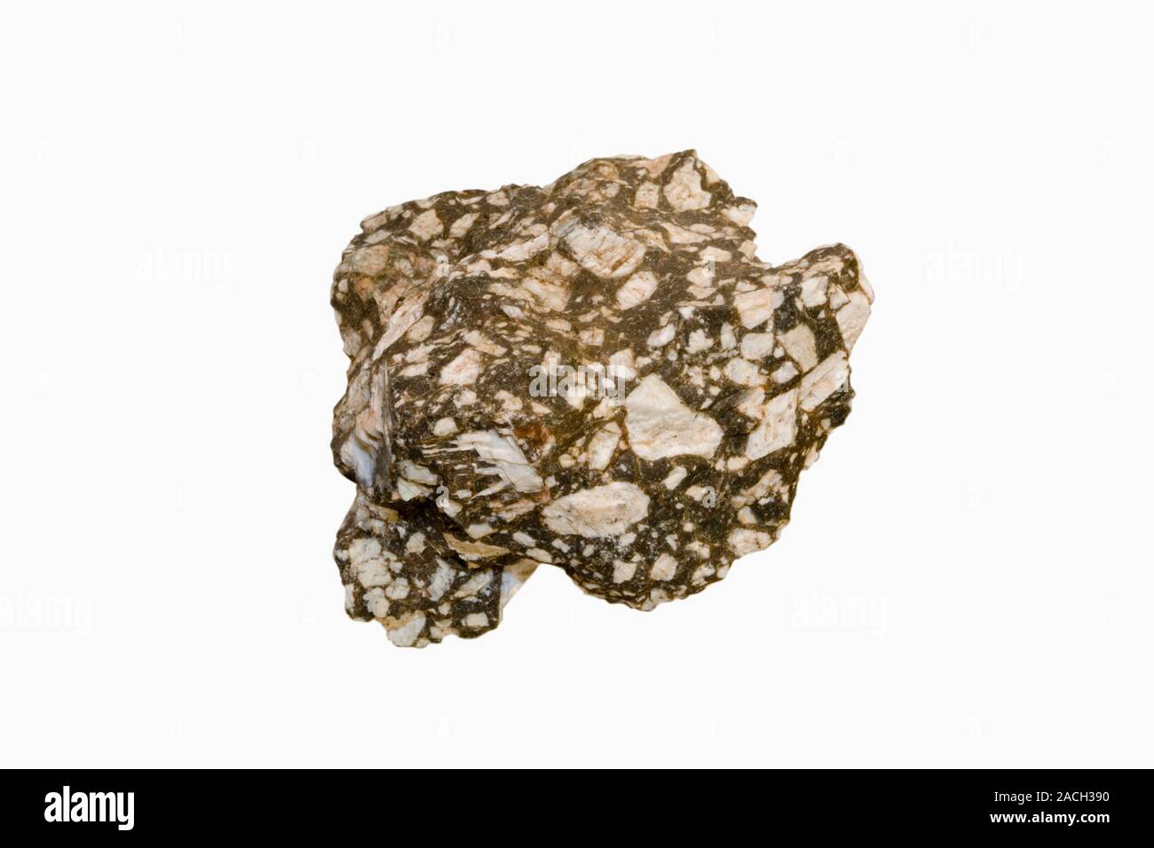 Trachyte porphyry Potassium feldspar crystals and microcrystalline ...