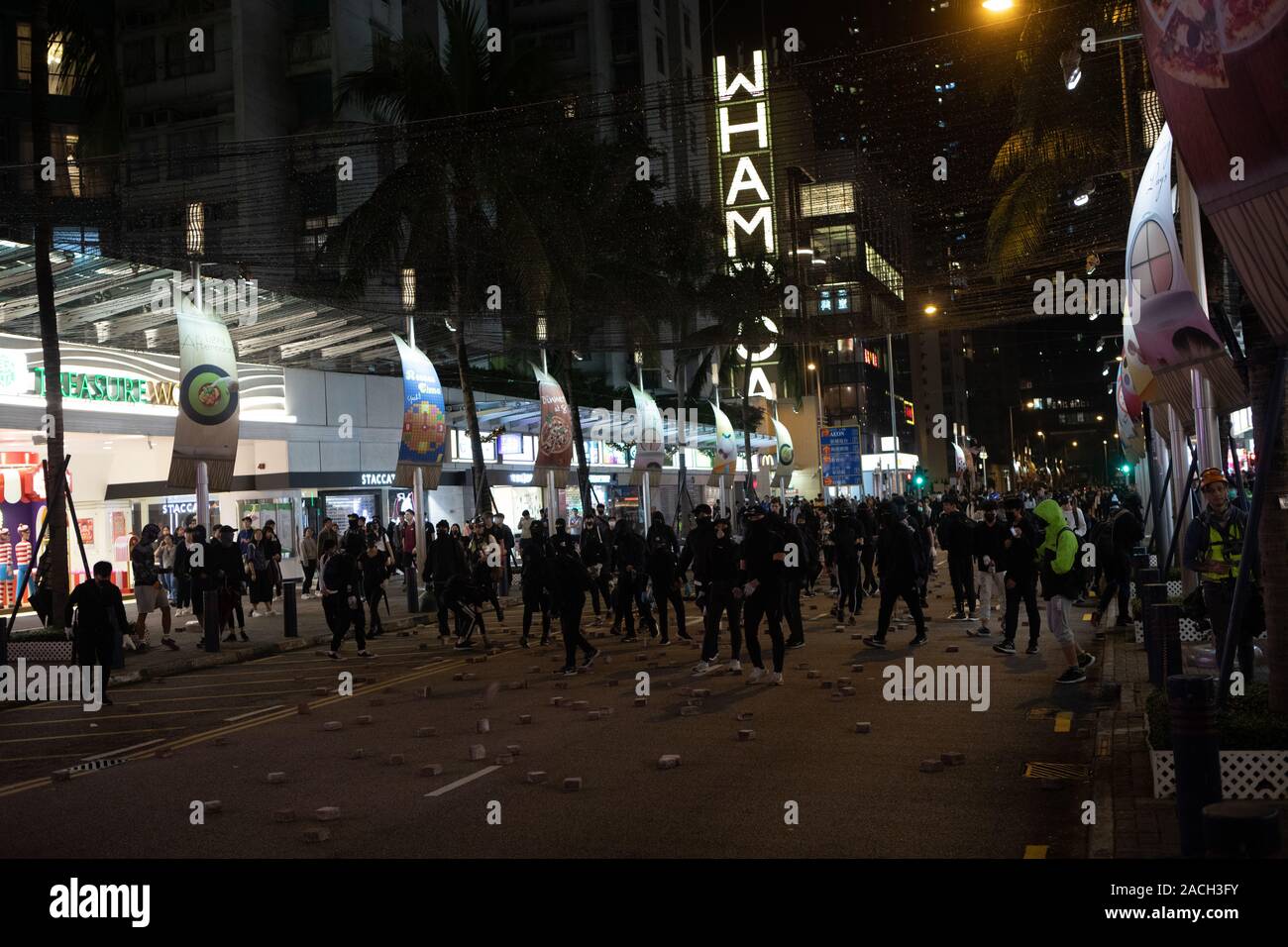 December 1st Lest we forget rally in Kowloon Stock Photo - Alamy