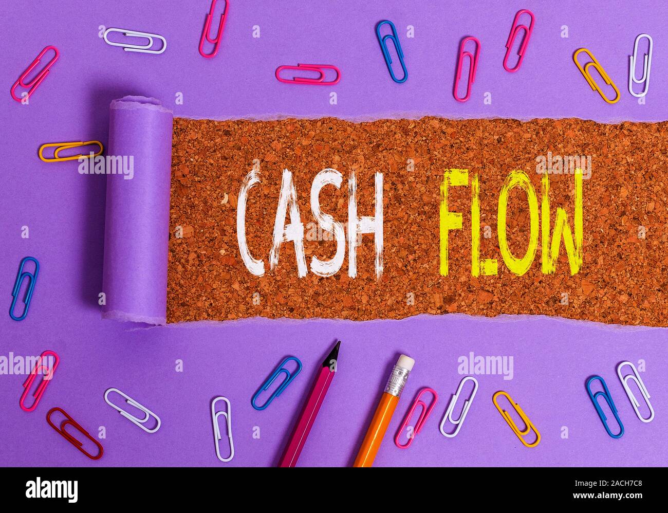 Handwriting text writing Cash Flow. Conceptual photo Movement of the ...