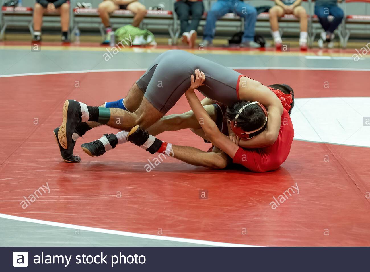 High School Wrestler High Resolution Stock Photography and Images - Alamy