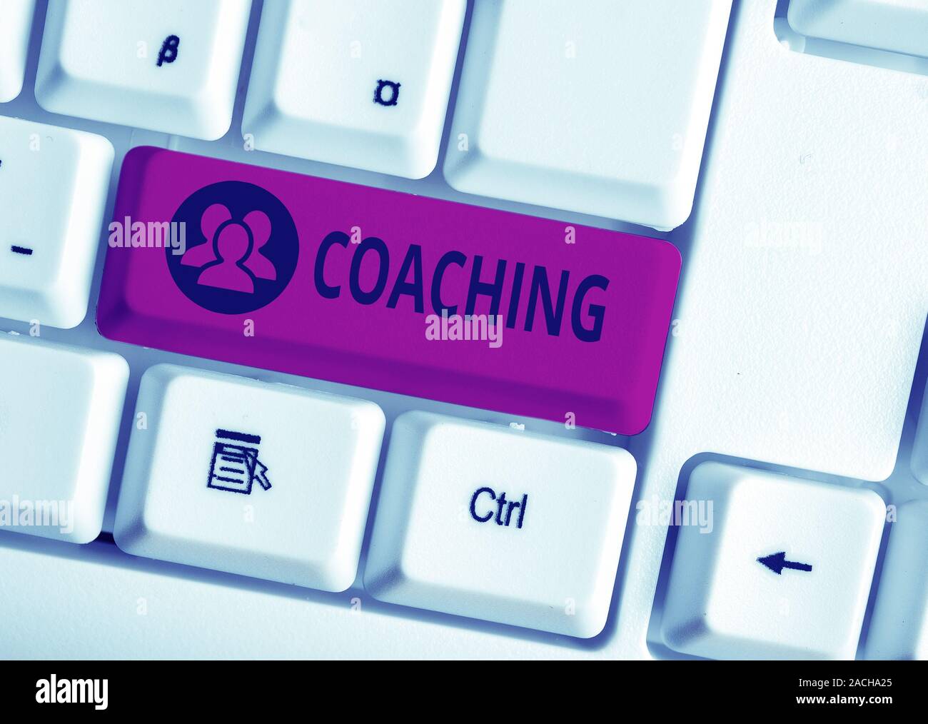 Handwriting text Coaching. Conceptual photo demonstrating supports ...