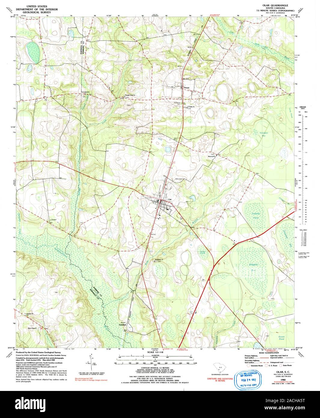 Olar south carolina hi-res stock photography and images - Alamy