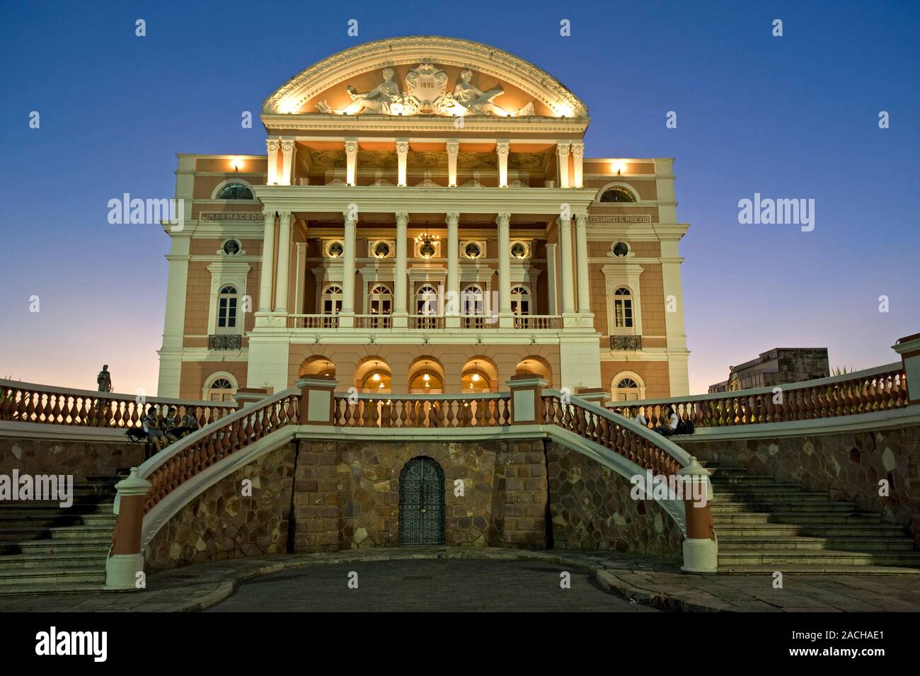 Manaus Opera House. Also called the Amazon Theatre (Teatro Amazonas ...