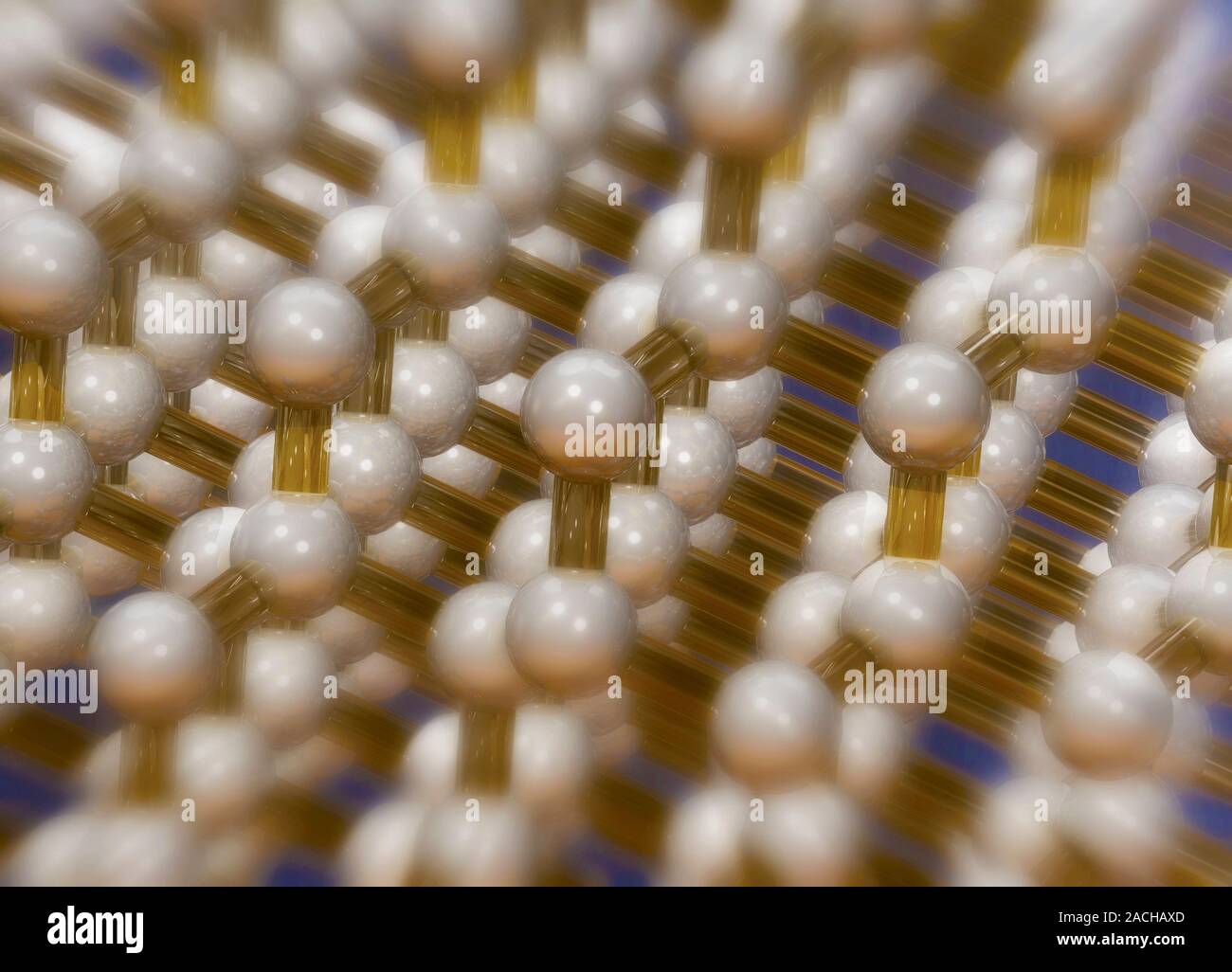 Computer-generated 3D ball-and-stick model of the diamond crystalline ... Computer-generated 3D ball-and-stick model of the diamond crystalline ...