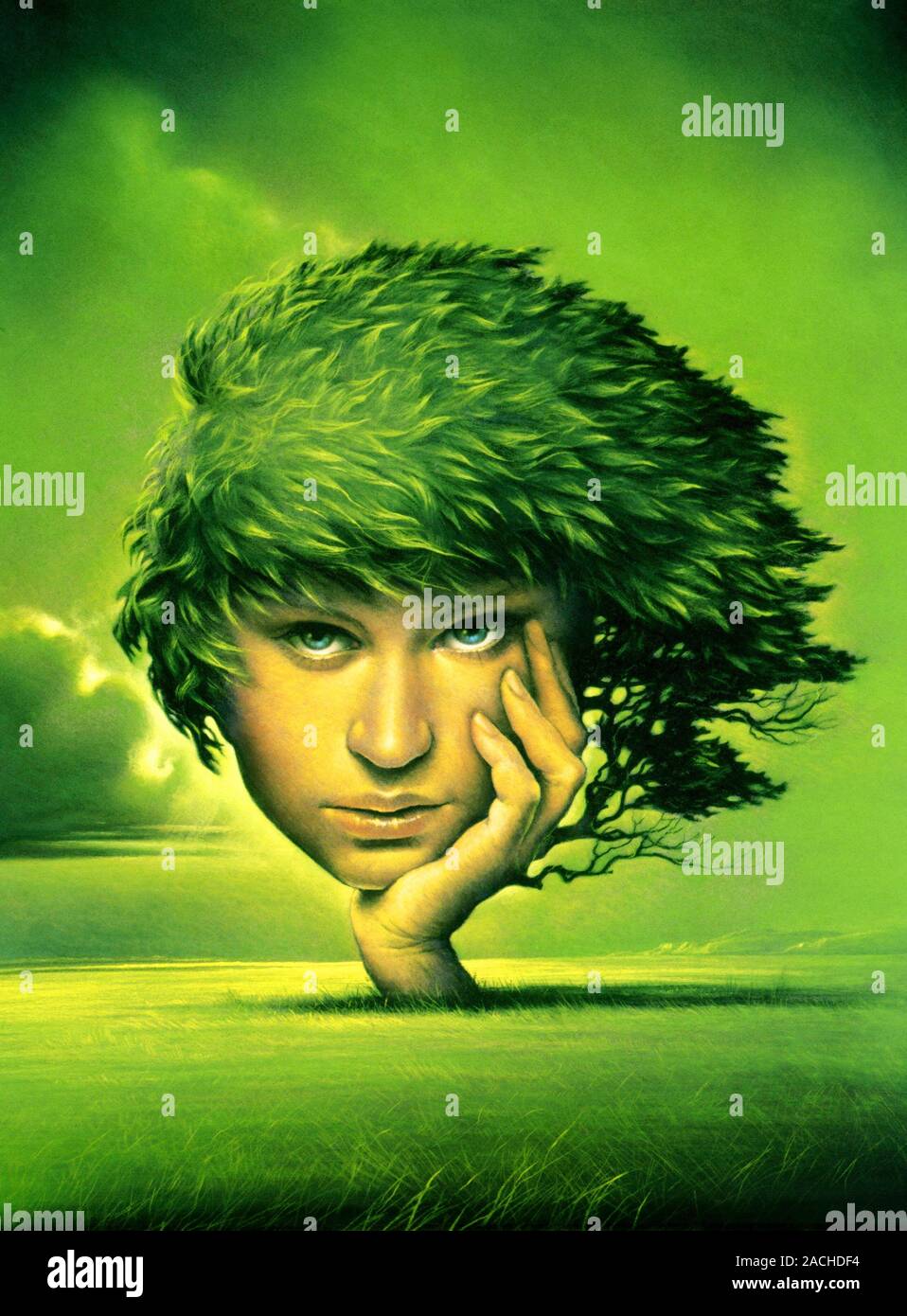 Mother nature, conceptual artwork Stock Photo - Alamy