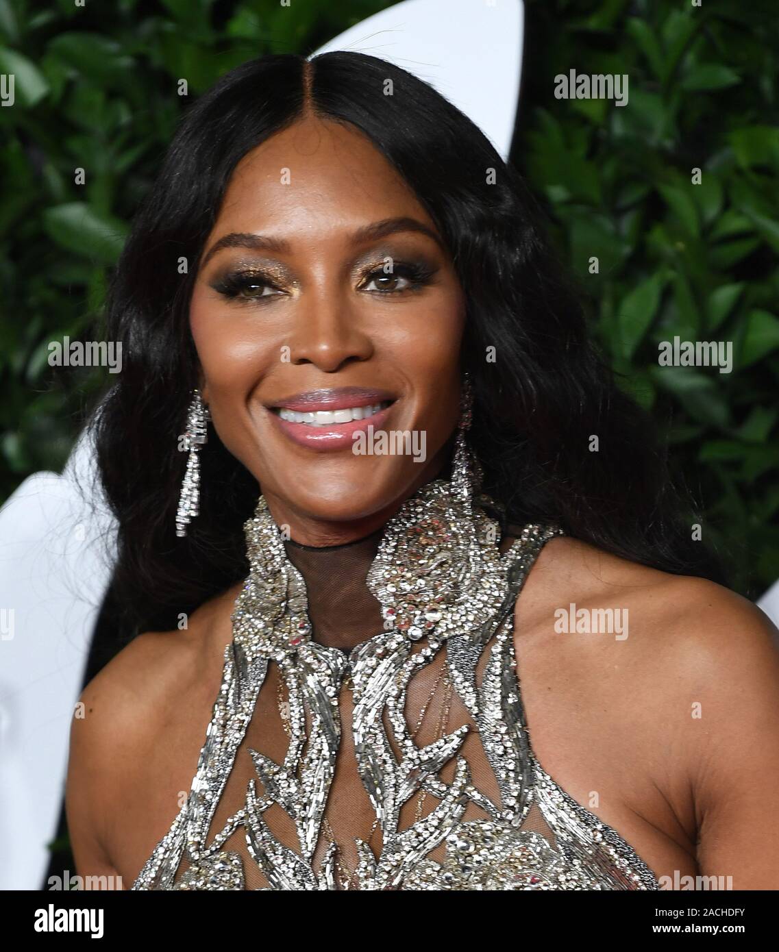 London, UK. 02nd Dec, 2019. British model Naomi Campbell attends the ...