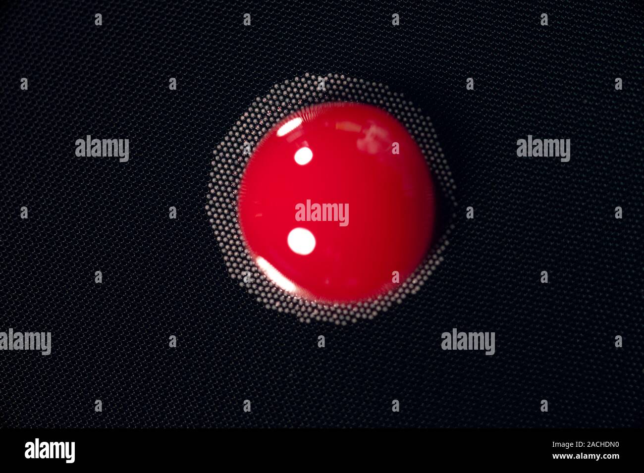 Blood on a cancer-detecting lab-on-a-chip. This lab-on-a-chip was ...