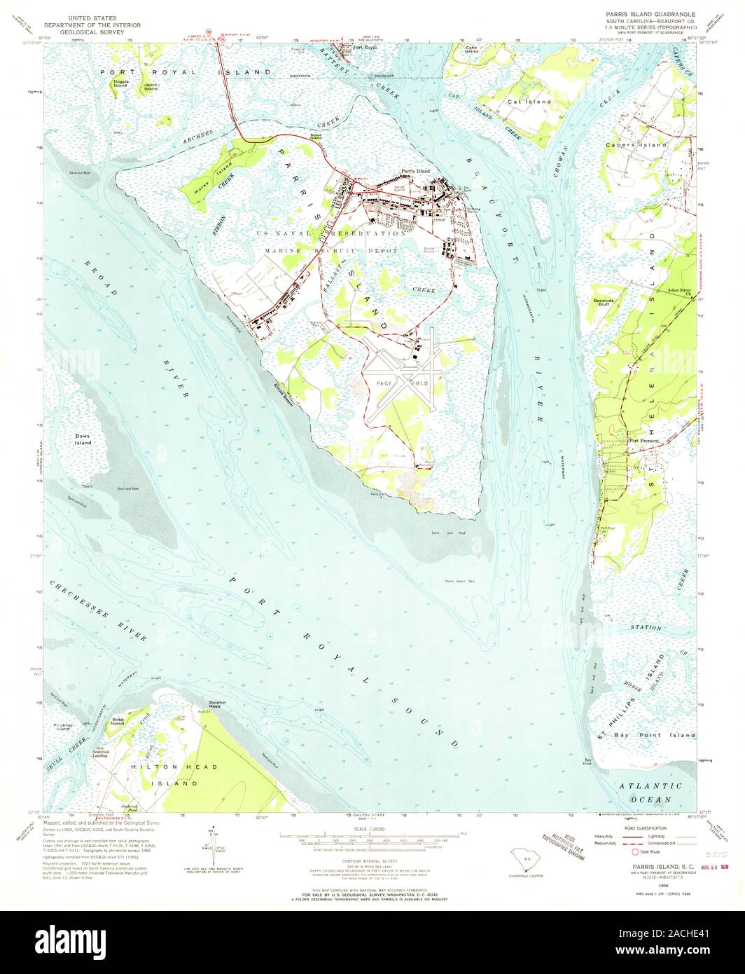 Parris island south carolina hi-res stock photography and images - Alamy