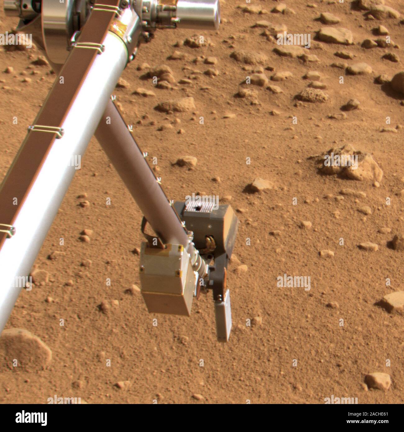 Phoenix Mars lander probe. Part of the Phoenix lander spacecraft's ...