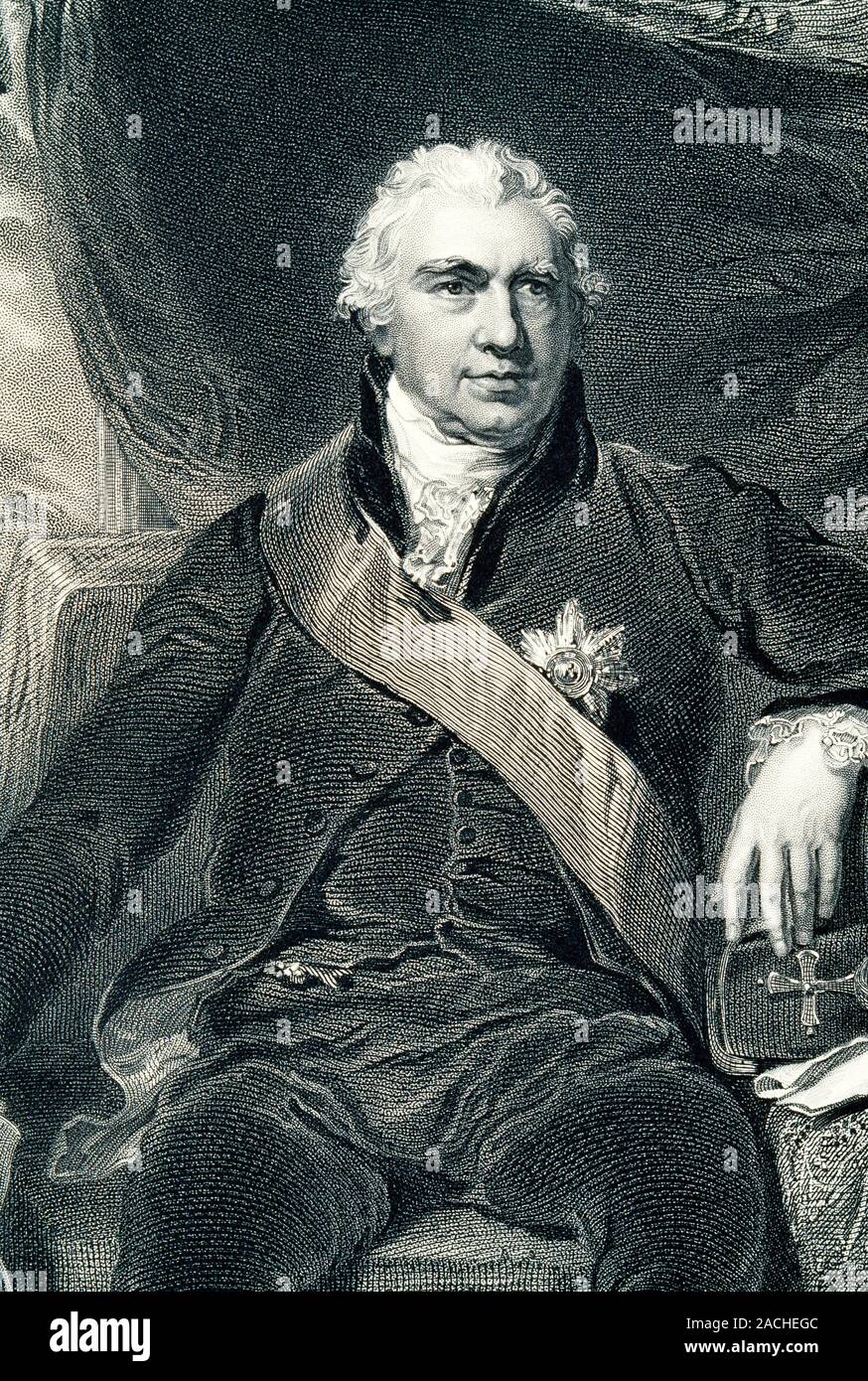 Joseph Banks (1743-1820), English naturalist and botanist. In his 20s ...