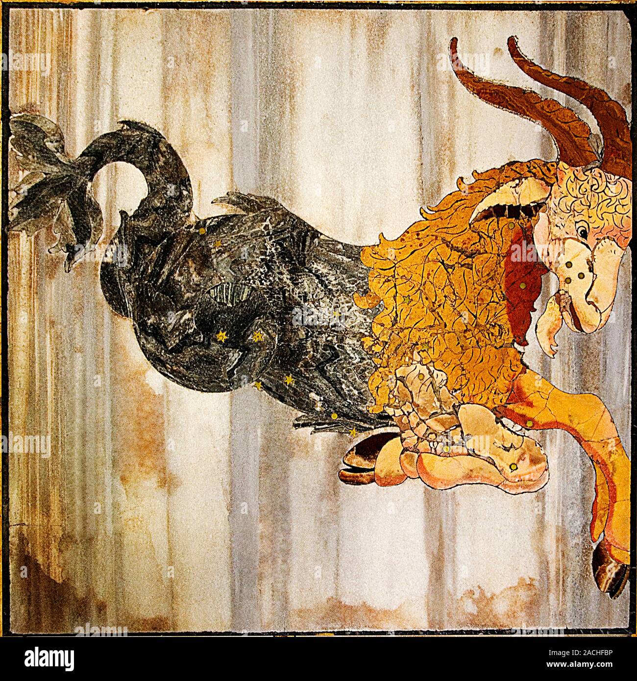 Capricornus, the Sea Goat, being the tenth of the twelve constellations ...