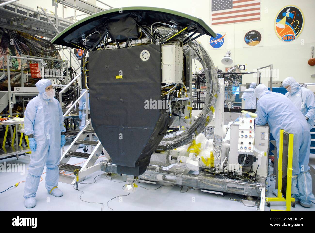 Wide Field Camera 3 (WFC3) being prepared for launch. The WFC3 was ...