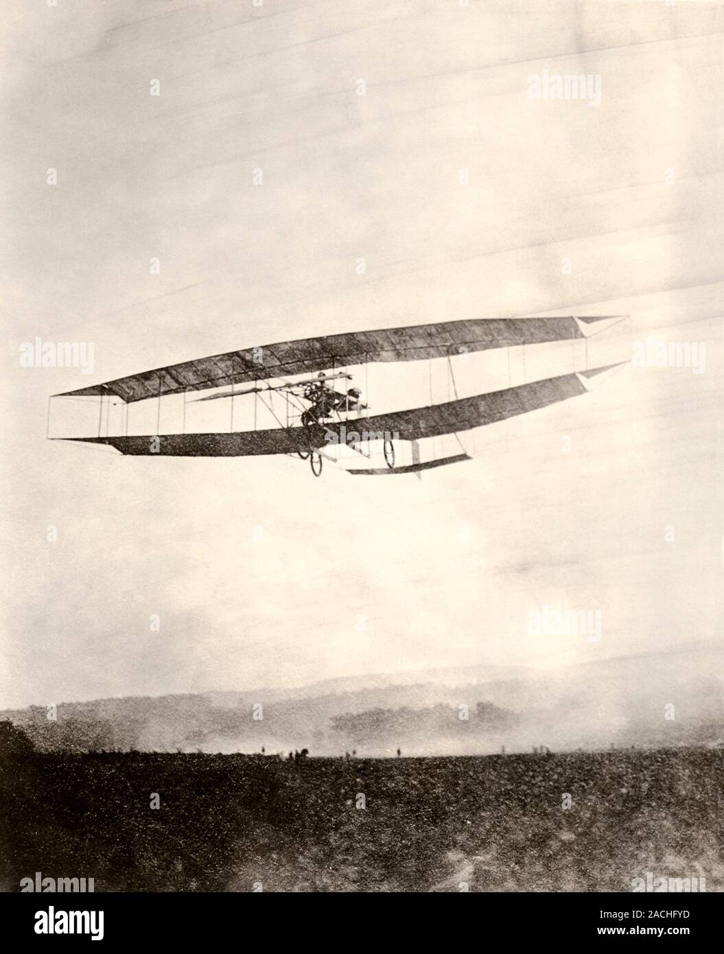 June Bug aeroplane, 1908. Also called 'Aerodrome number 3', the June ...