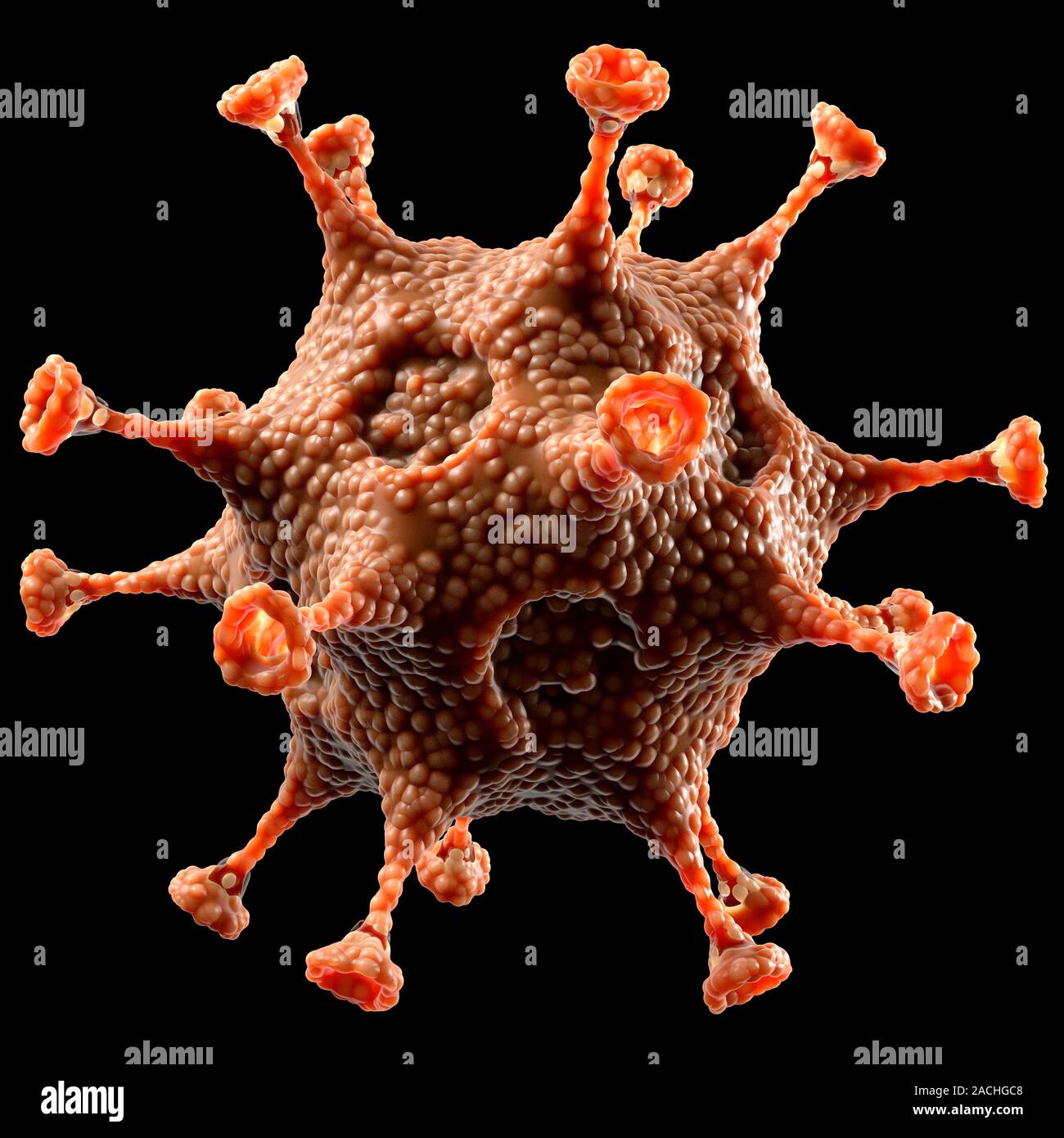 Virus particle, conceptual image Stock Photo - Alamy