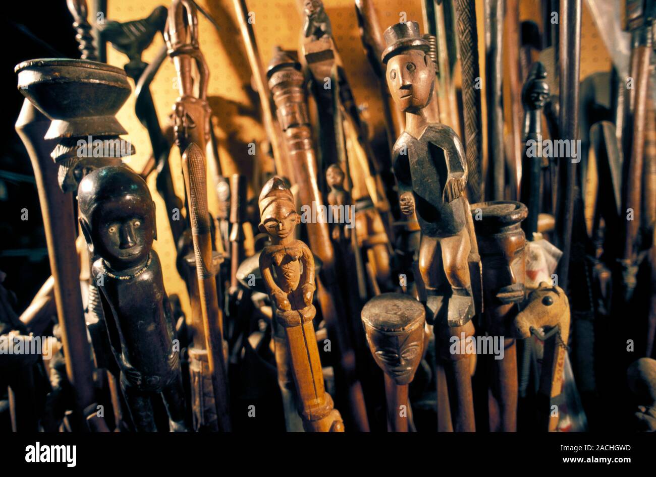 African walking sticks Stock Photo - Alamy