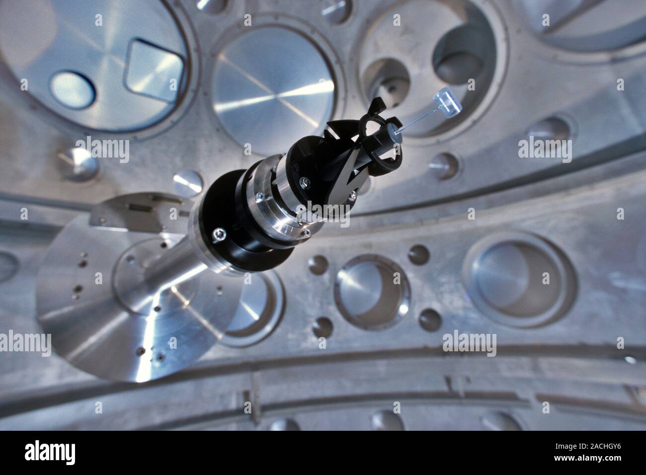 Laser Megajoule target arm. The Laser Megajoule (LMJ) is an ...