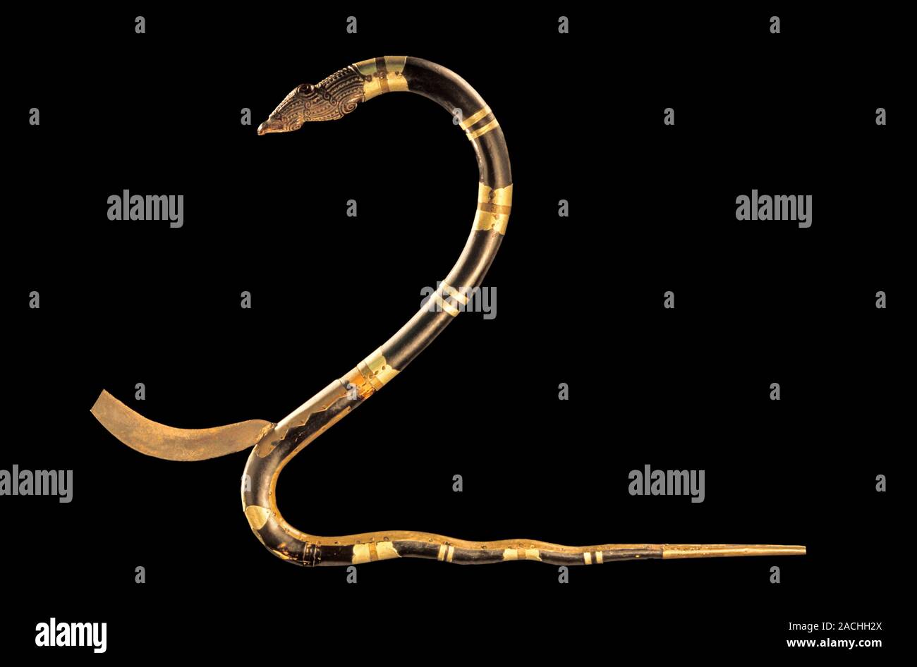 Khmer sickle. Sickle in the shape of a snake, for harvesting rice. This ...