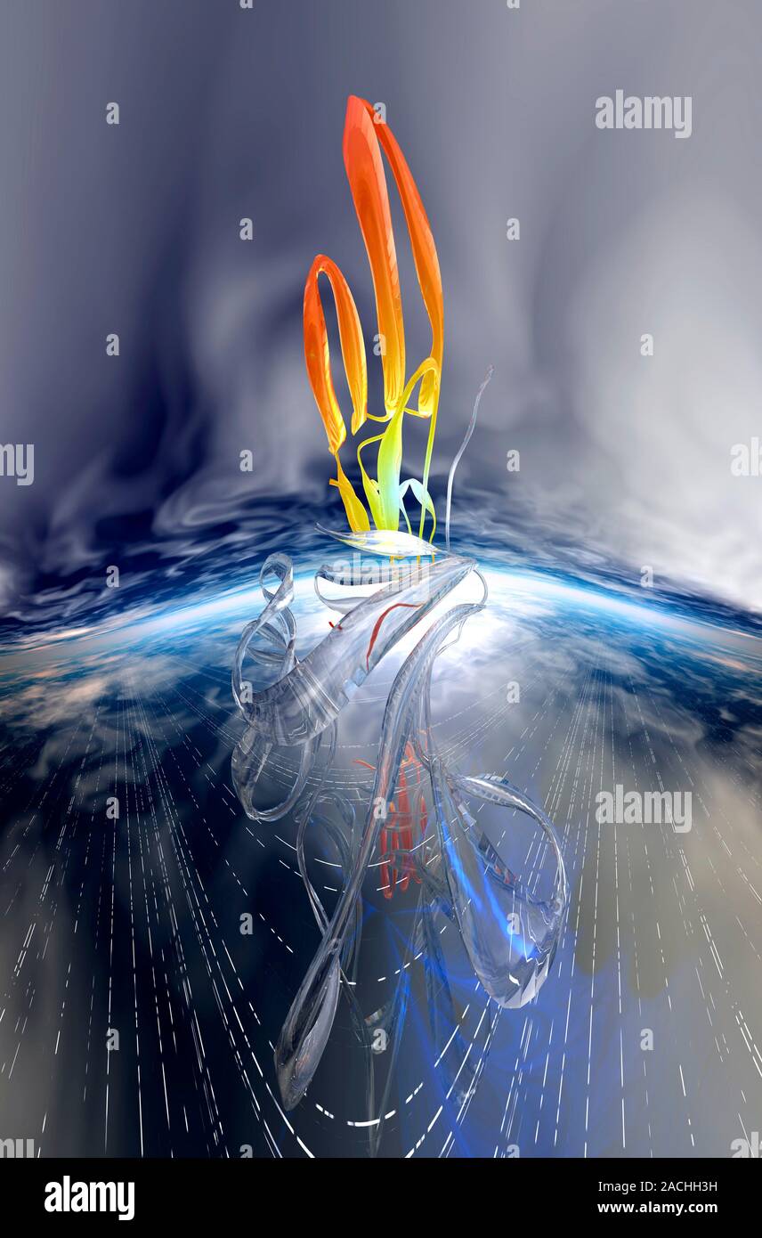 Power loop, conceptual image Stock Photo - Alamy