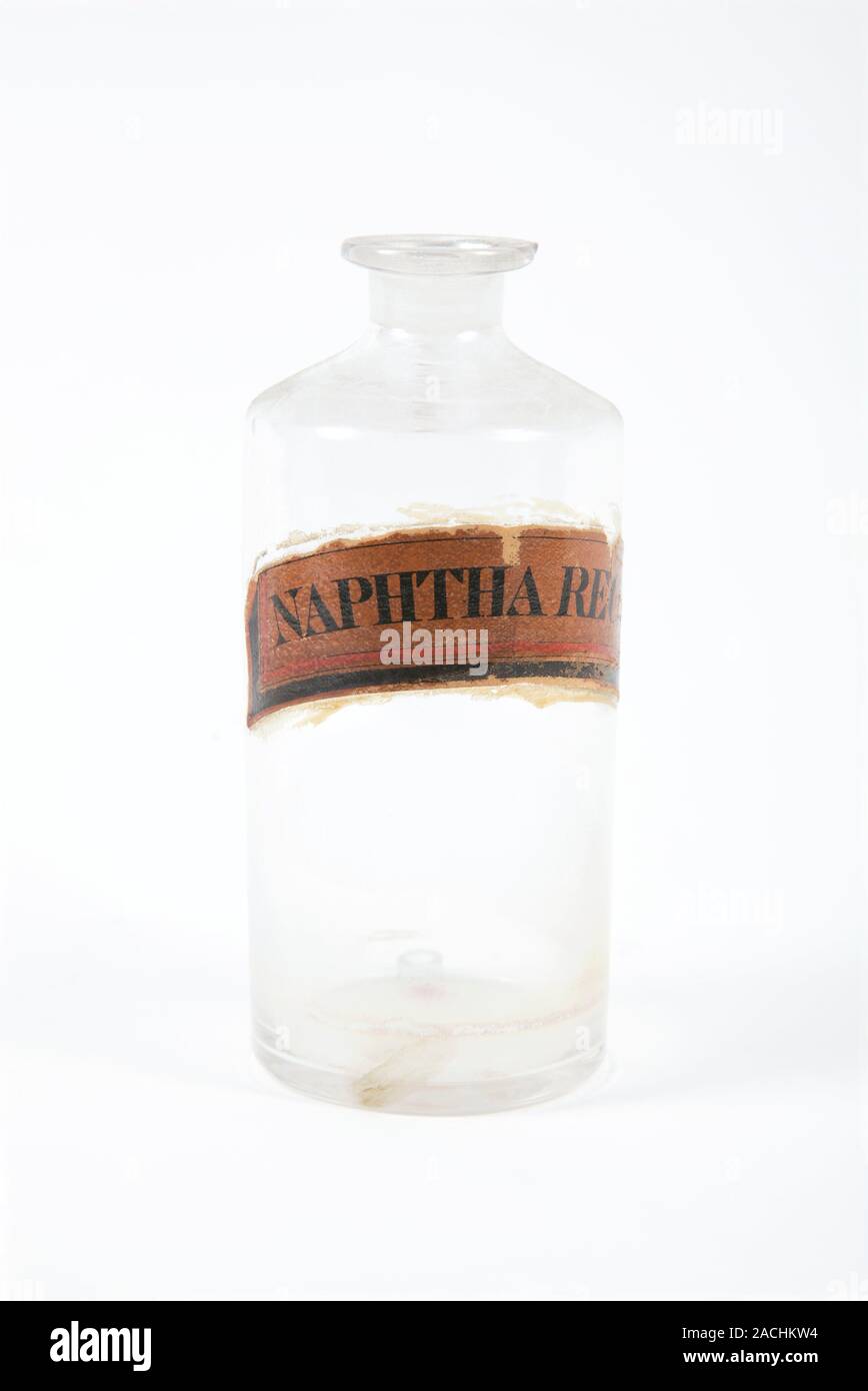 Antique chemical bottle Stock Photo - Alamy