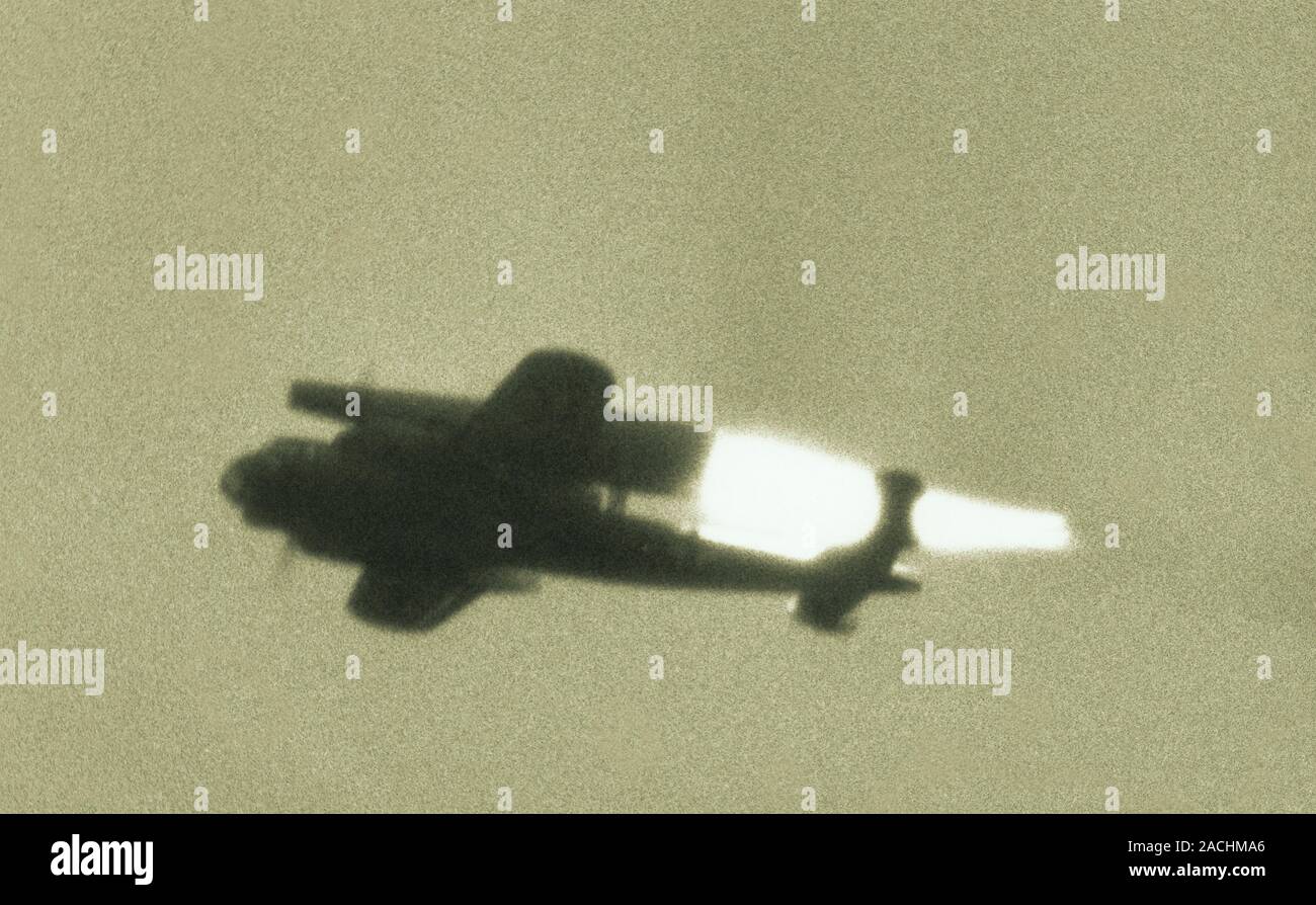 German WWII ramjet bomber in flight. This is a Dornier Do 217 heavy ...