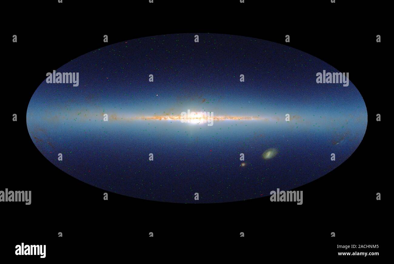 Swift mission gamma ray burst map. This map shows the 500 gamma ray ...