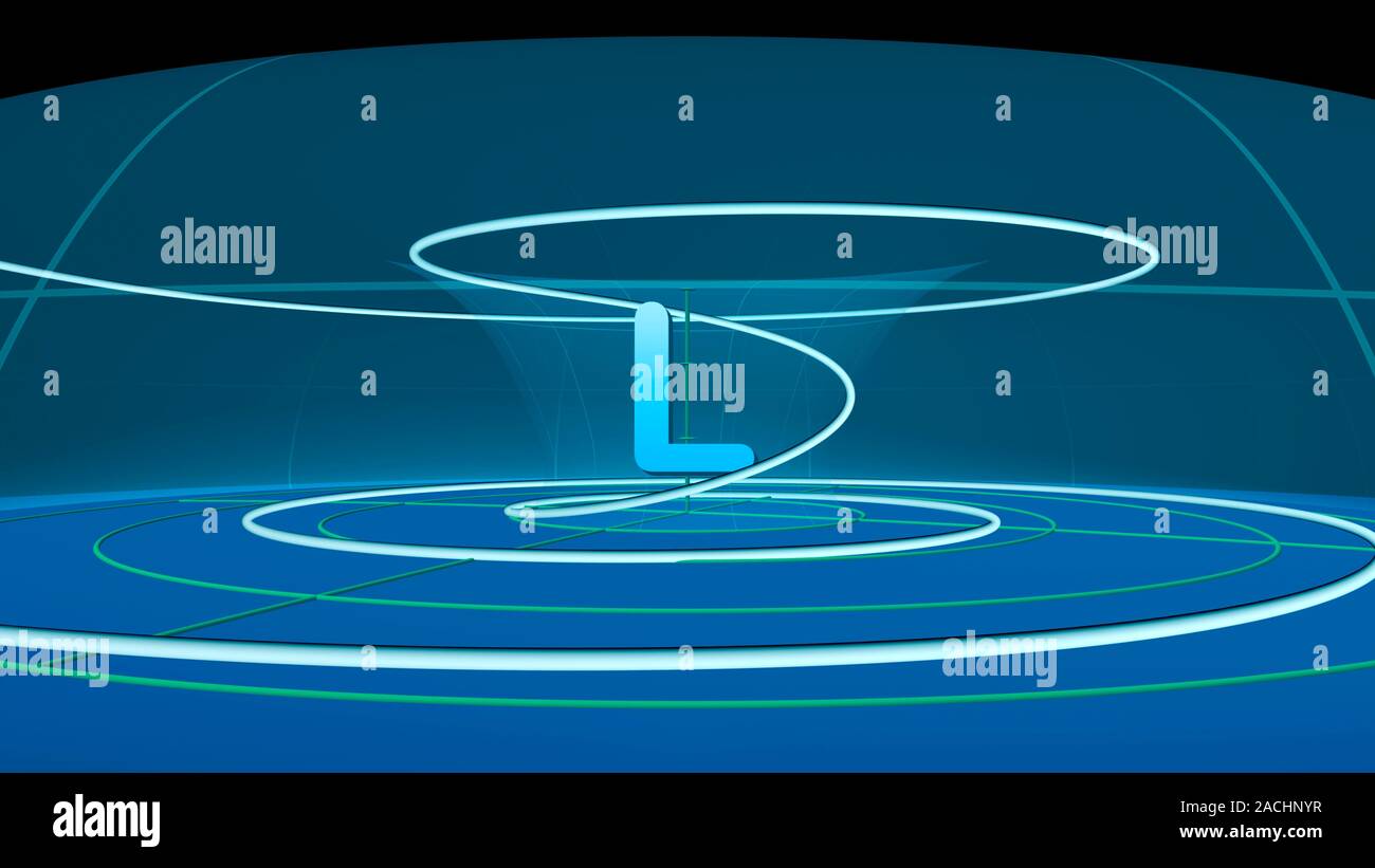 Hurricane simulation. This screenshot is from the award-winning ...