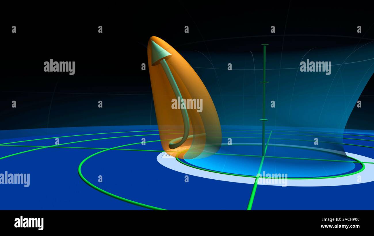 Hurricane simulation. This screenshot is from the award-winning ...