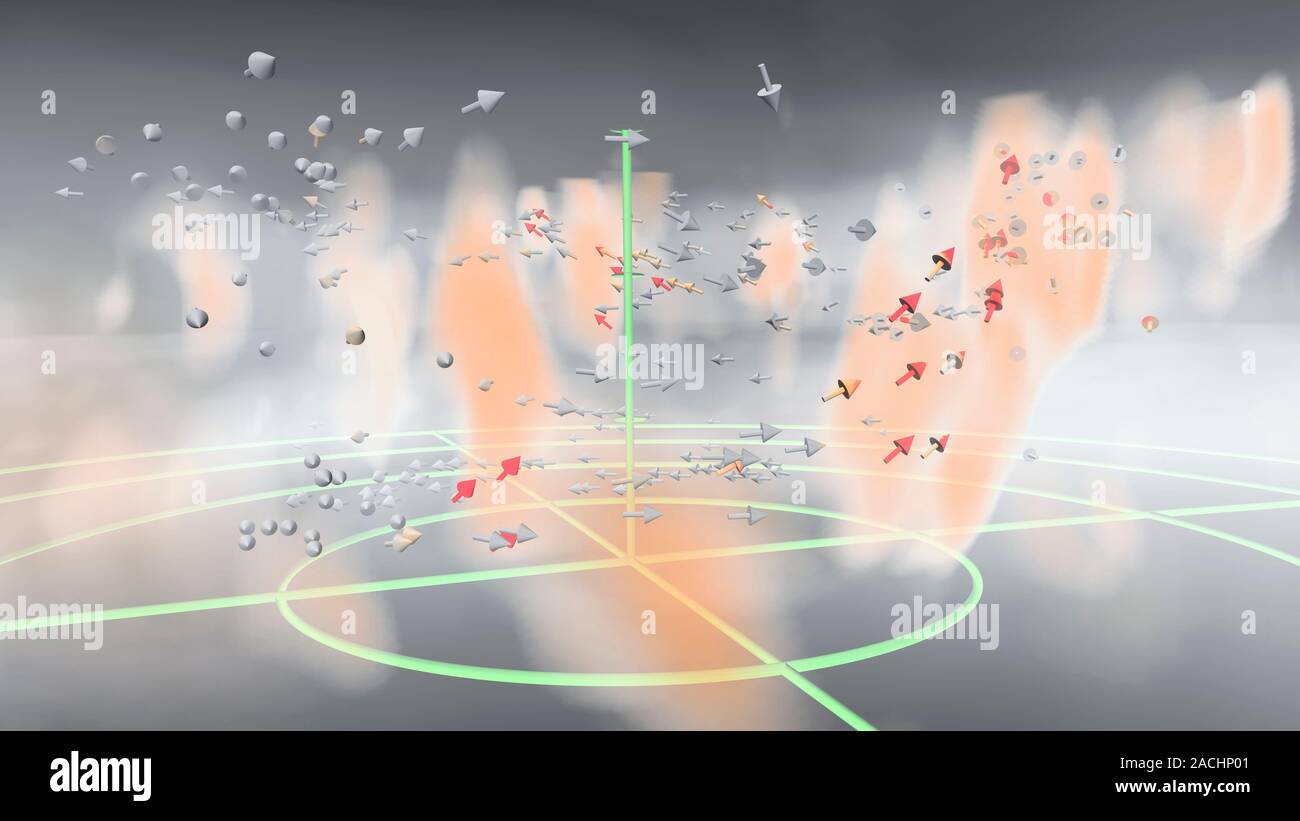 Hurricane simulation. This screenshot is from the award-winning ...