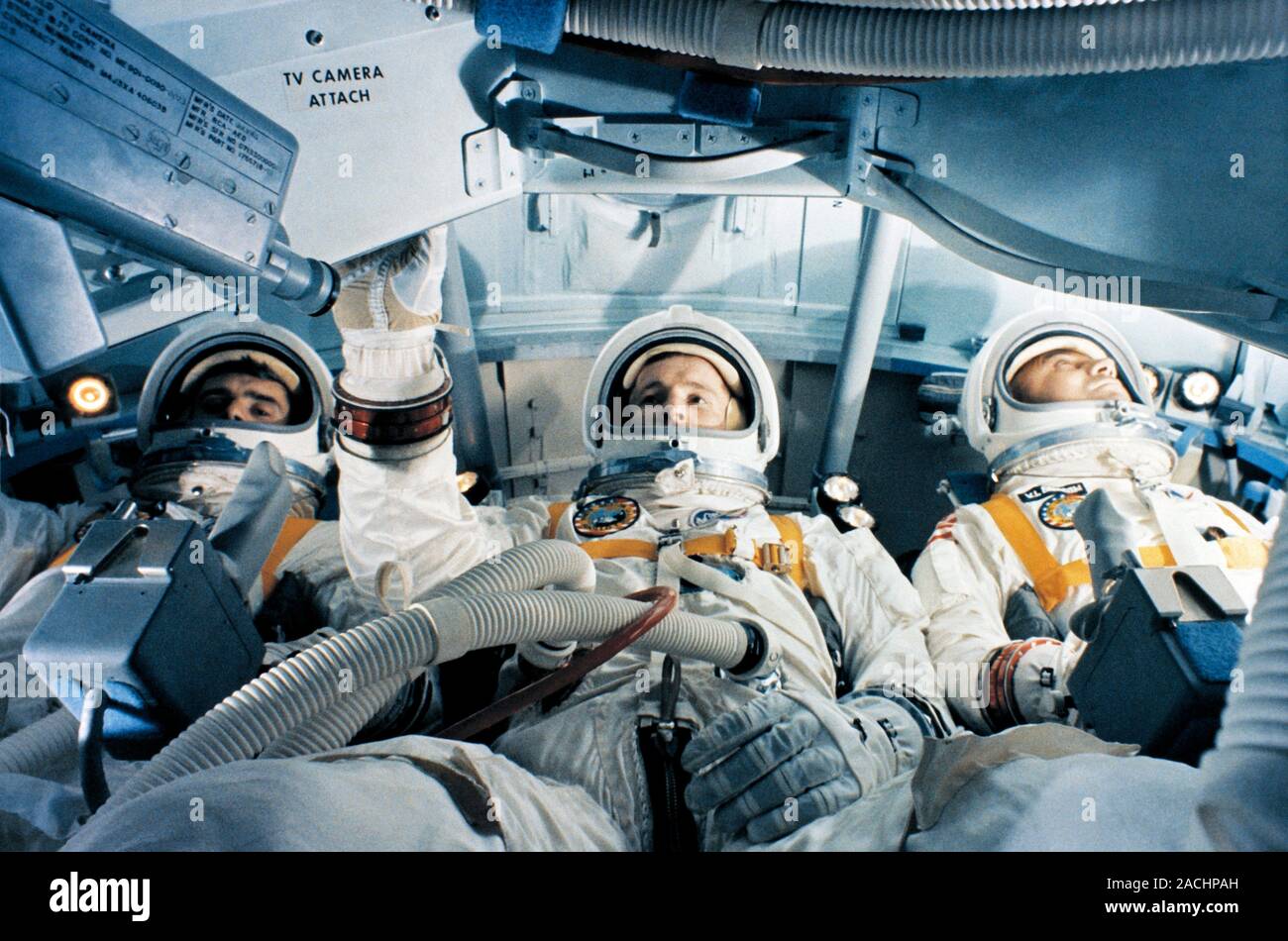 Apollo 1 crew. Crew selected for the first manned Apollo space flight ...