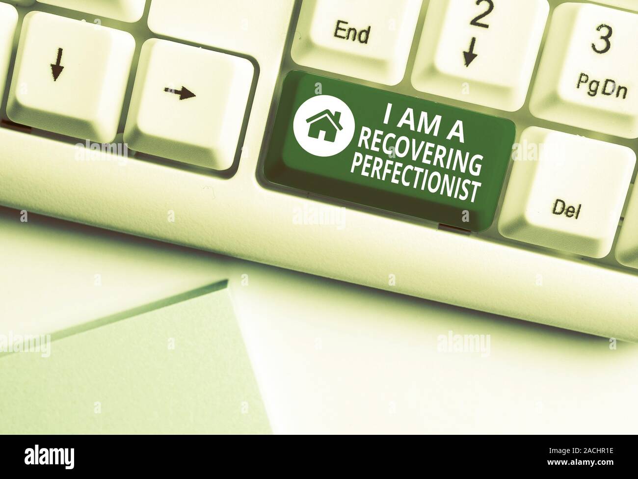 Handwriting text writing I Am A Recovering Perfectionist. Conceptual ... Handwriting text writing I Am A Recovering Perfectionist. Conceptual ...