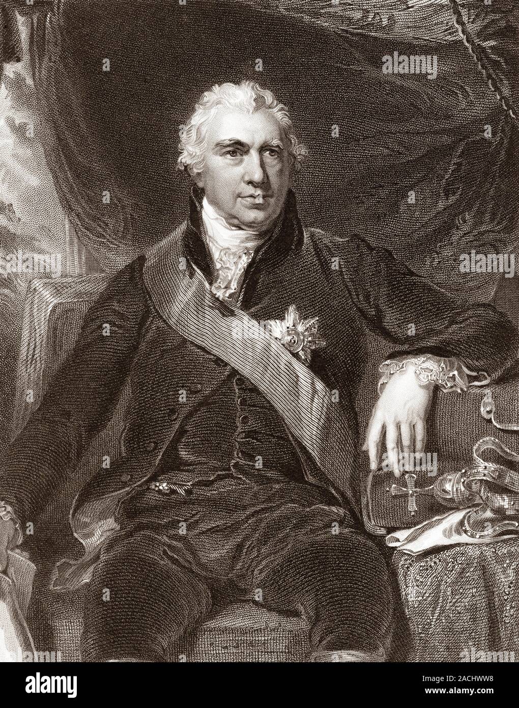 Sir Joseph Banks (1743-1820), British naturalist. Banks was born into a ...