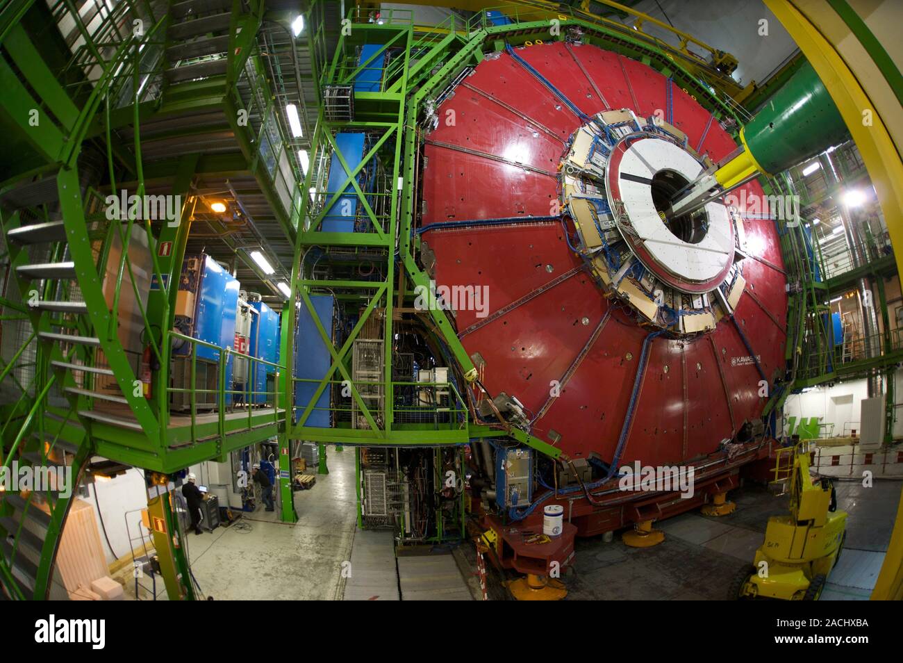 Cms Detector Part Of The Cms Compact Muon Solenoid Detector At Cern The European Particle